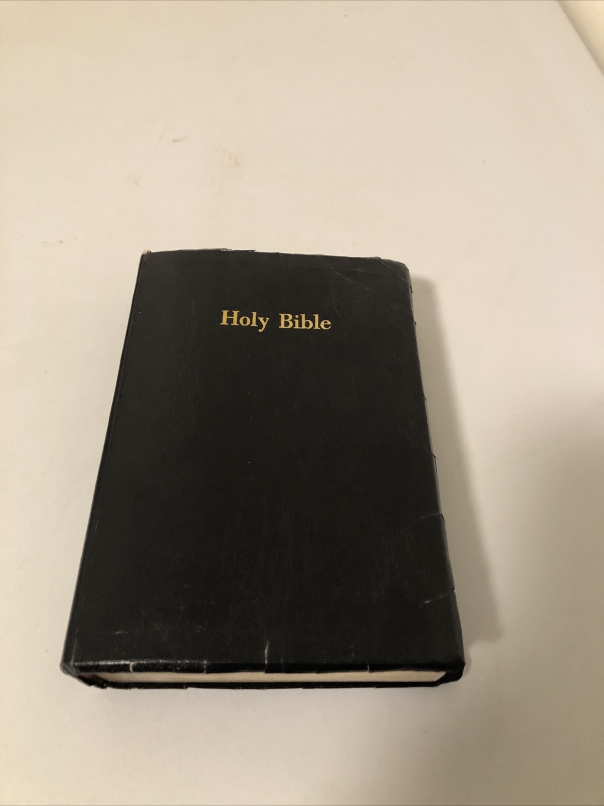 Holy Bible Reference Edition 1972 Thomas Nelson 261 Black Leather Red ...
