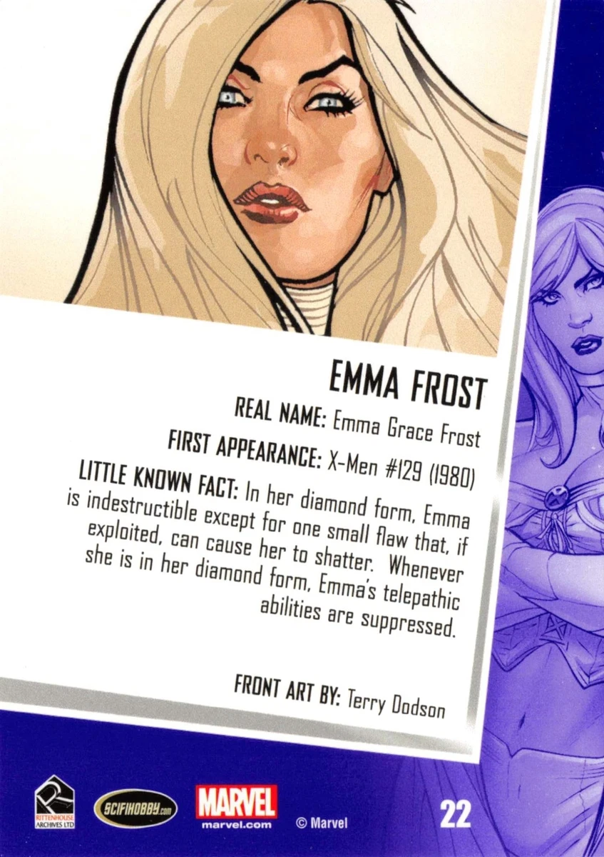 Emma Frost Diamond Form Shatter