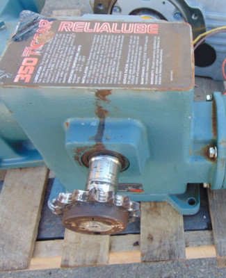 Dodge Reliance Tigear Reducer 350, 140/350-20 3.84HP 1.0 SERVICE FACTOR ...