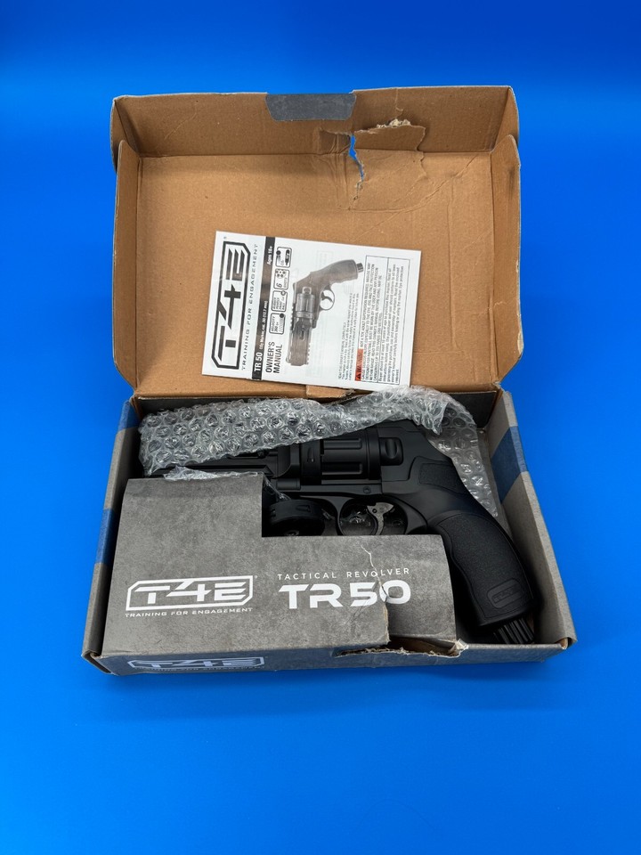 Damaged Box Umarex T4E TR50 .50 Cal CO2 Powered Paintball Marker Pistol ...