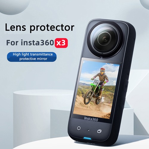 2 PCS Sticky Lens Guards Protector For Insta360 ONE x3 Panoramic ...