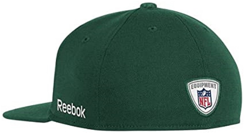 Green Bay Packers NFL Reebok Sideline Flat Visor Logo Hat Cap Flex Fit ...