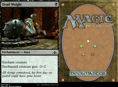 Magic the Gathering -MTG-Dead Weight Foil | eBay