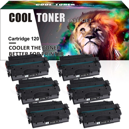 6 Pack CRG-120 C120 Toner for Canon ImageClass D1520 D1550 D1170 D1120 ...