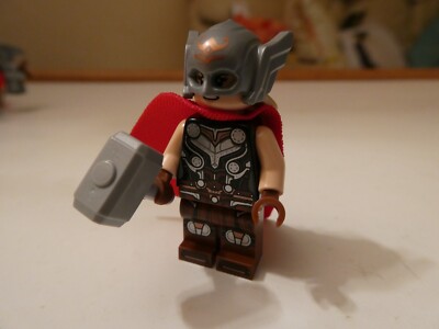 LEGO MINIFIGURE MARVEL SUPER HEROES SH815 MIGHTY THOR (JANE FOSTER ...