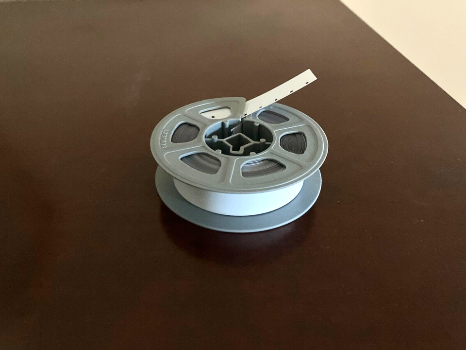 1 NEW 16mm KODAK MOVIE LEADER 50' ( SOUND ) WHITE (ACETATE) on NEW film ...