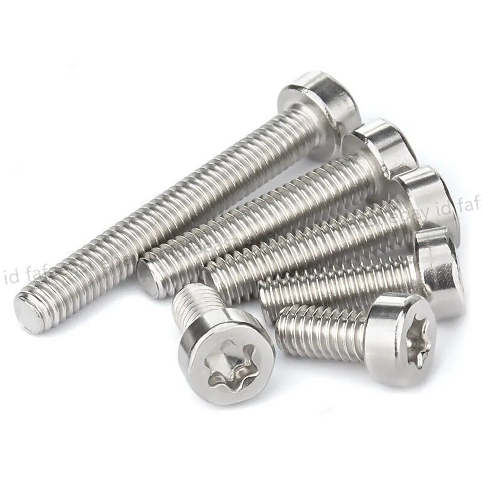 M2 M2.5 M6 M8 ISO14580 304 Stainless Steel Torx Soket Short Cap Head ...