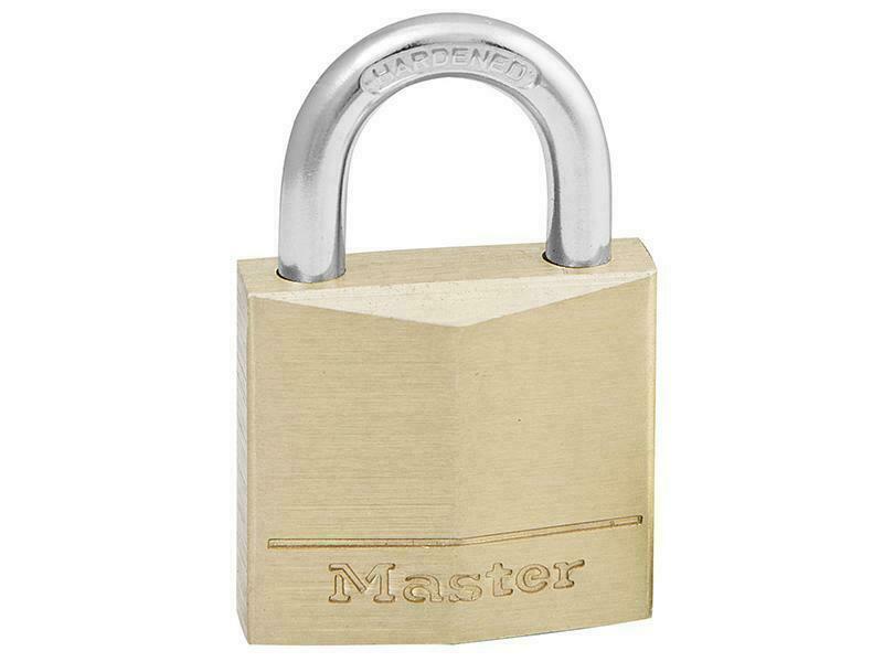 Master Lock Masterlock Padlock Brass 30mm Ref 130d for sale online | eBay
