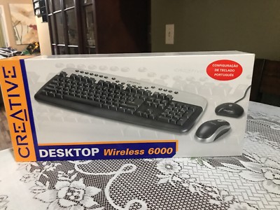 Creative Labs desktop wireless keyboard optical mouse 6000 windows | eBay