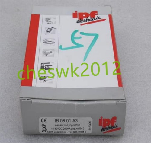 1 PCS NEW IN BOX IPF sensor IB0801A3 | eBay