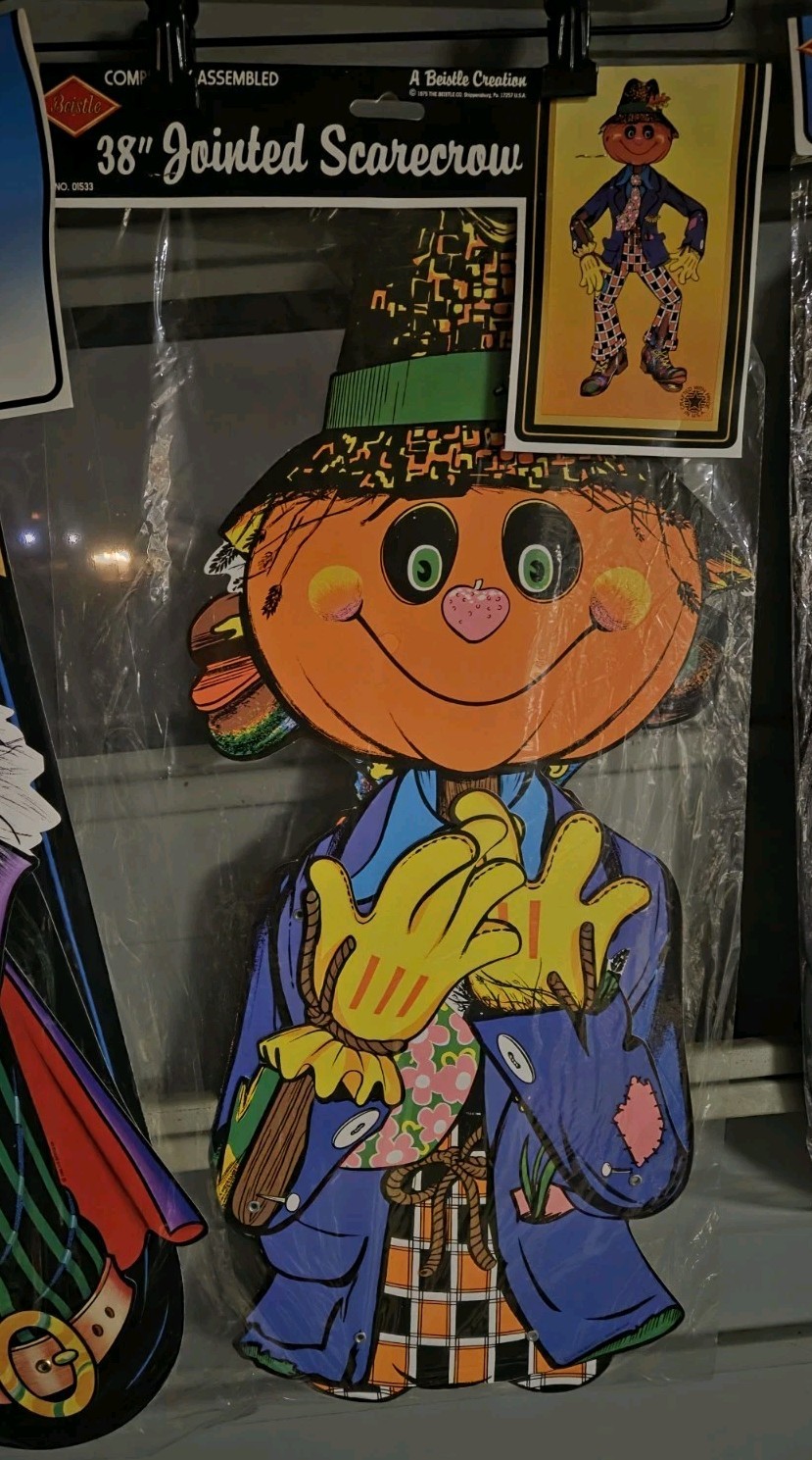 Beistle Jointed Halloween Decorations Lot Of 4 Brand New In Original ...