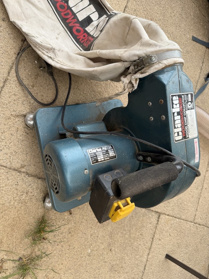 Clarke CDE35 Portable Dust Extractor and Chip Collector | eBay UK