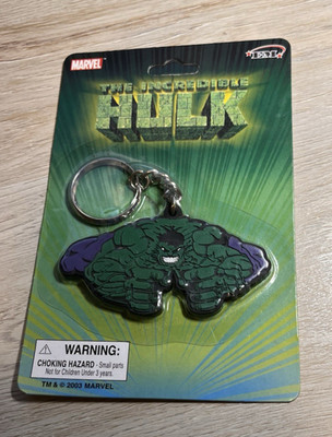 Marvel The Incredible Hulk Keychain 2003 NIP Vintage Keyring New | eBay