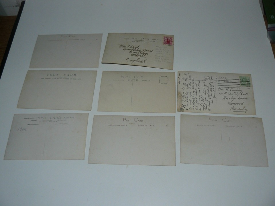 8 x New Zealand Real Photo Postcards to include the town of Timaru ...