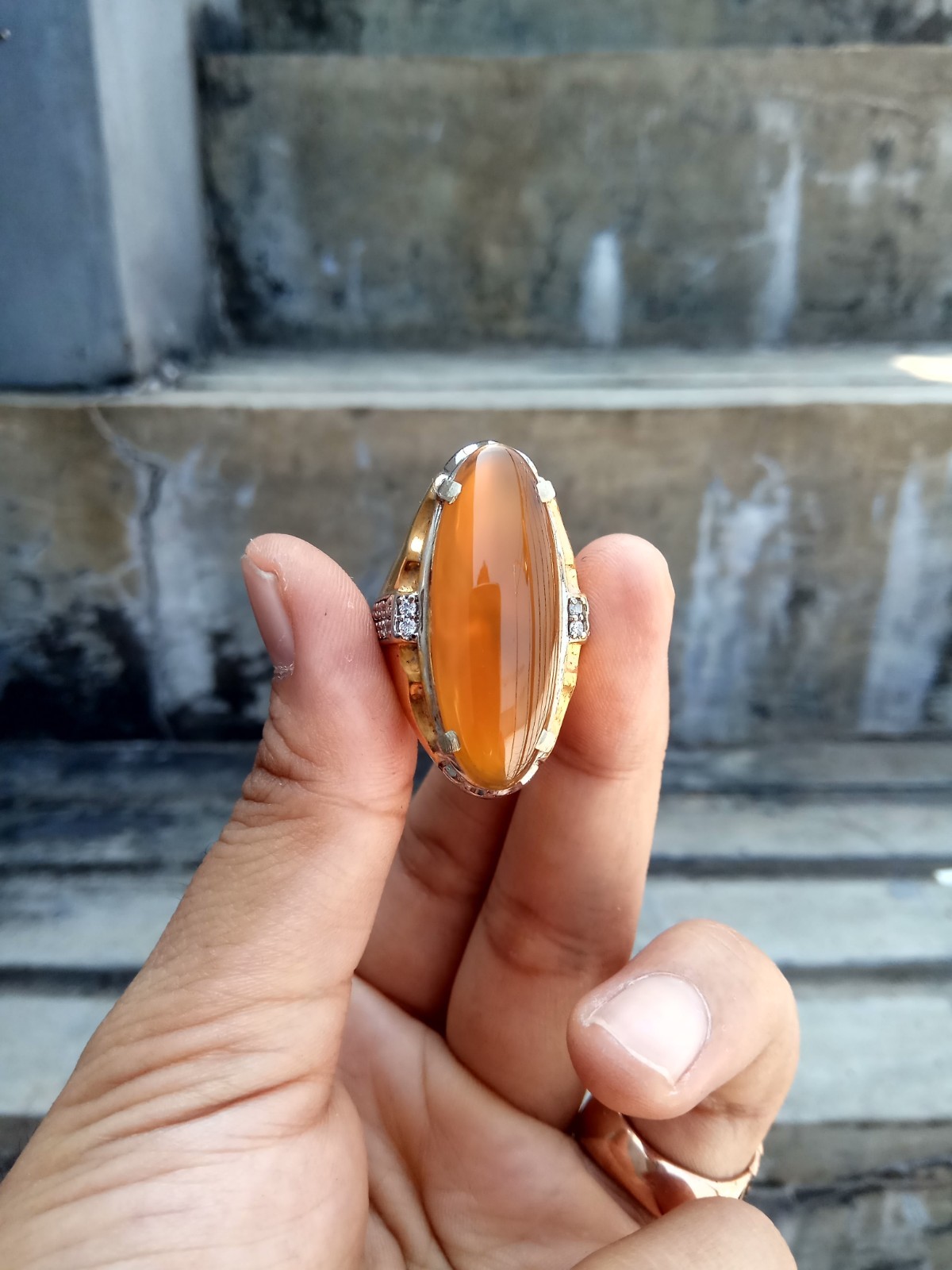 Top Luster and Natural 100% Yellow Carnelian Indonesia (OR04) | eBay