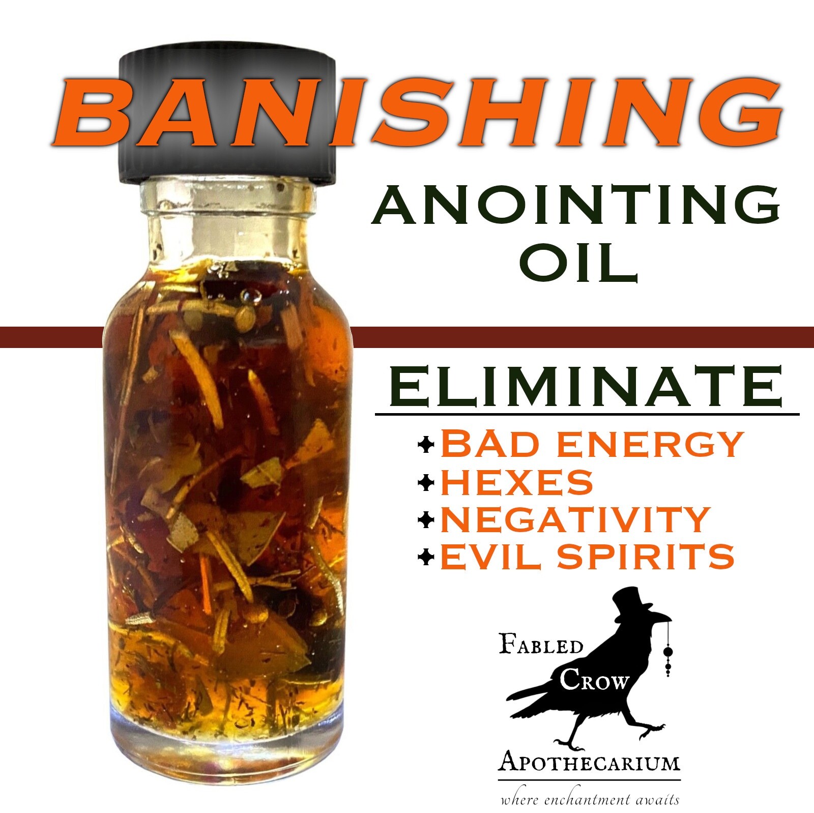 BANISHING Oil Cleansing Exorcism Protect Witch Hoodoo Occult Pagan ...