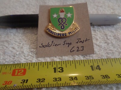 Soldier Support Institute G23 Unit Crest, DI, DUI (DRAW#E4) | eBay