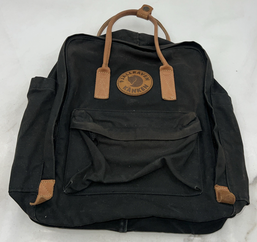 Fjallraven Kanken 17" Laptop Bag Black Backpack | eBay