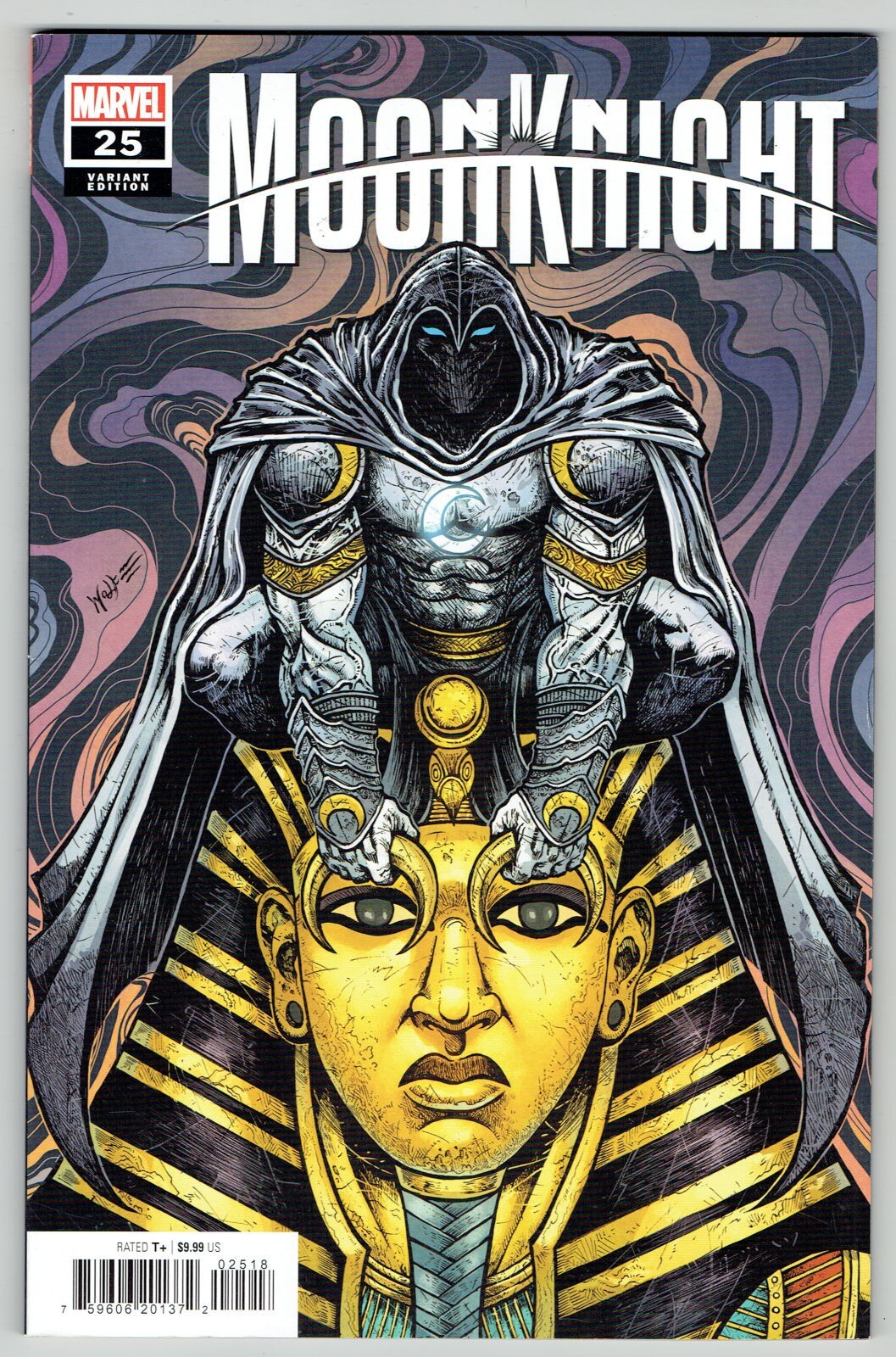 MOON KNIGHT #25 1:25 WOLF VARIANT MARVEL COMICS 2024 | eBay