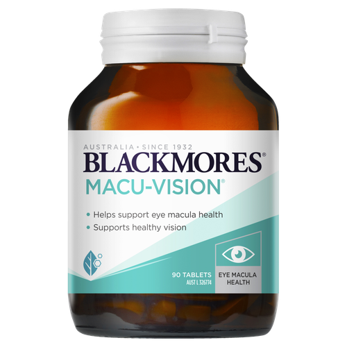 Blackmores Macu-Vision 90 Tablets Supports Macular Eye Health ...