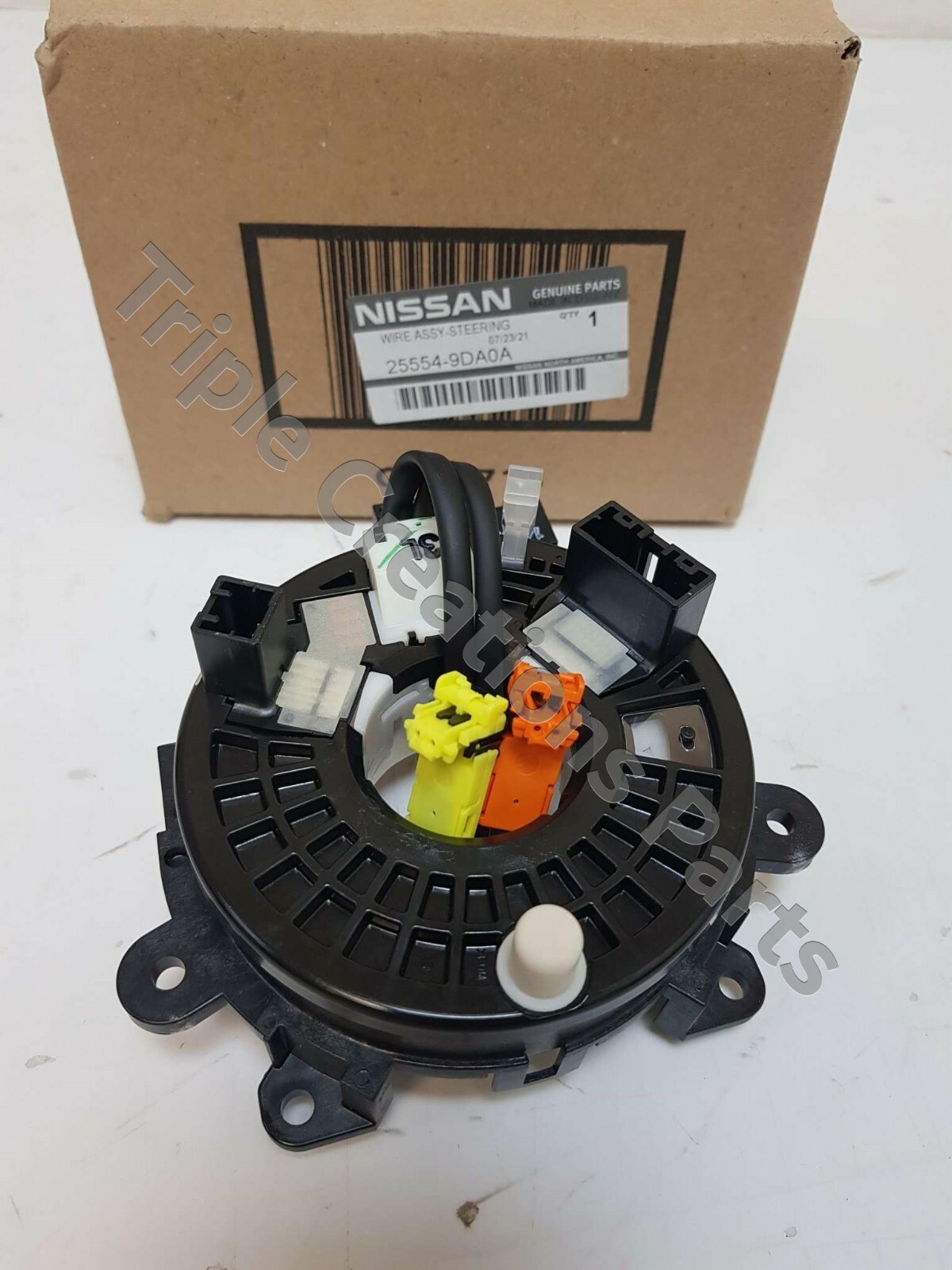 Genuine Nissan 25554-9DA0A Wire Assy-Steering 255549DA0A OEM | eBay