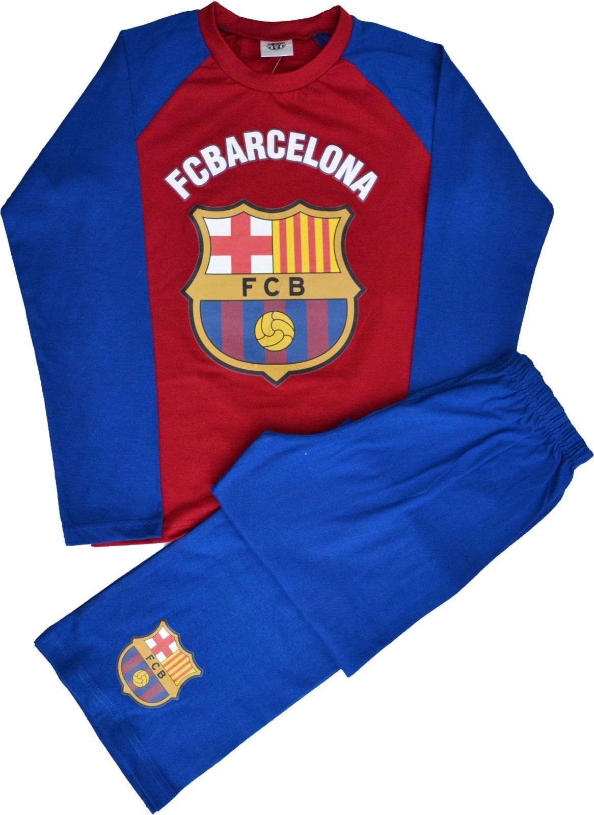 Barcelona Pyjamas official Barcelona Football Club Pyjamas Age 4 6 8 10 ...