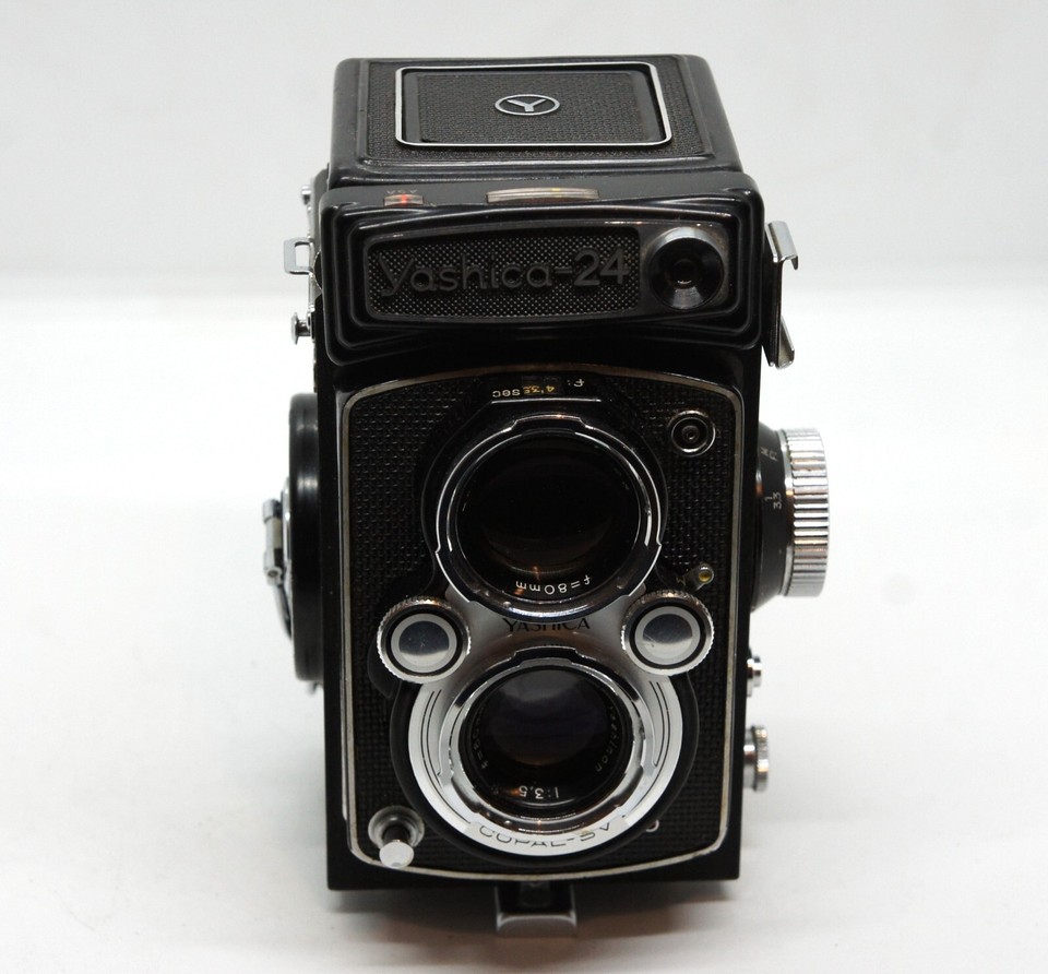 RARE Yashica-24 TLR Lens 220 FILM Medium Format Camera Yashinon 80 3.5 ...
