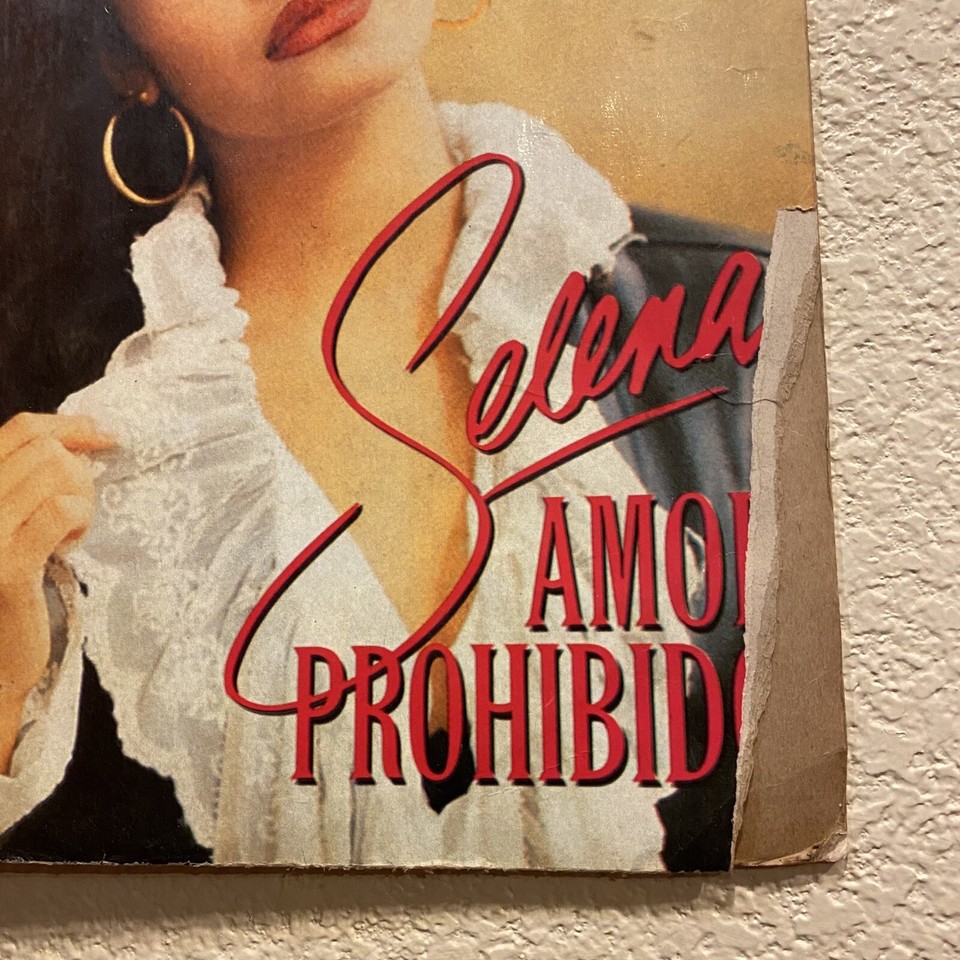Selena Quintanilla Amor Prohibido Ecuador Vinyl Record 1995 Spanish Pop ...