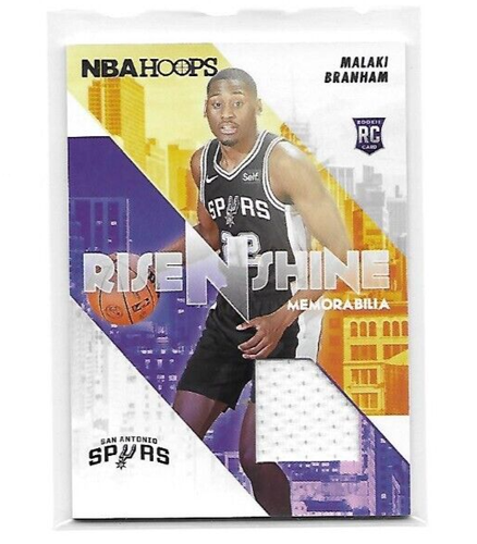 2022 Panini NBA Hoops Rise N Shine Memorabilia Malaki Branham #RS-MBS ...