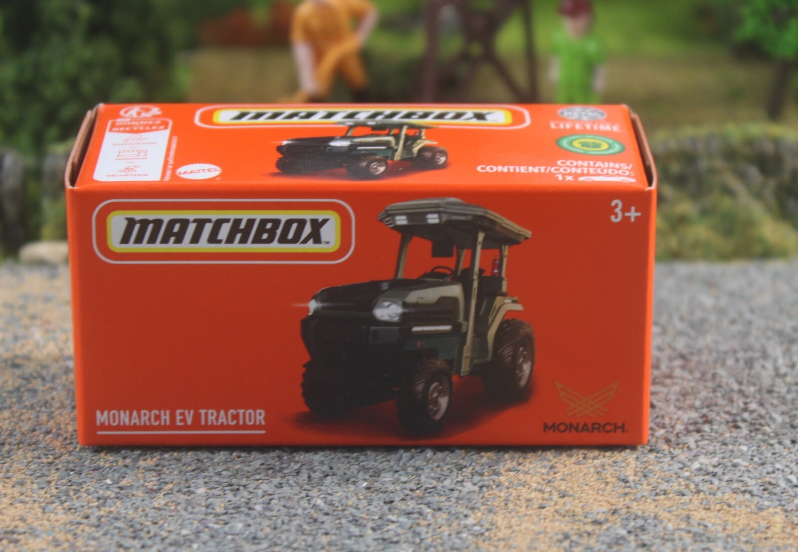 Matchbox Power Grabs Monarch EV Tractor HLD55 FNQHotwheels M1012 | eBay