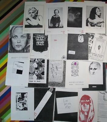 vtg 1980s dada fluxus art zine - Tongue Richard Olson limited 40 | eBay