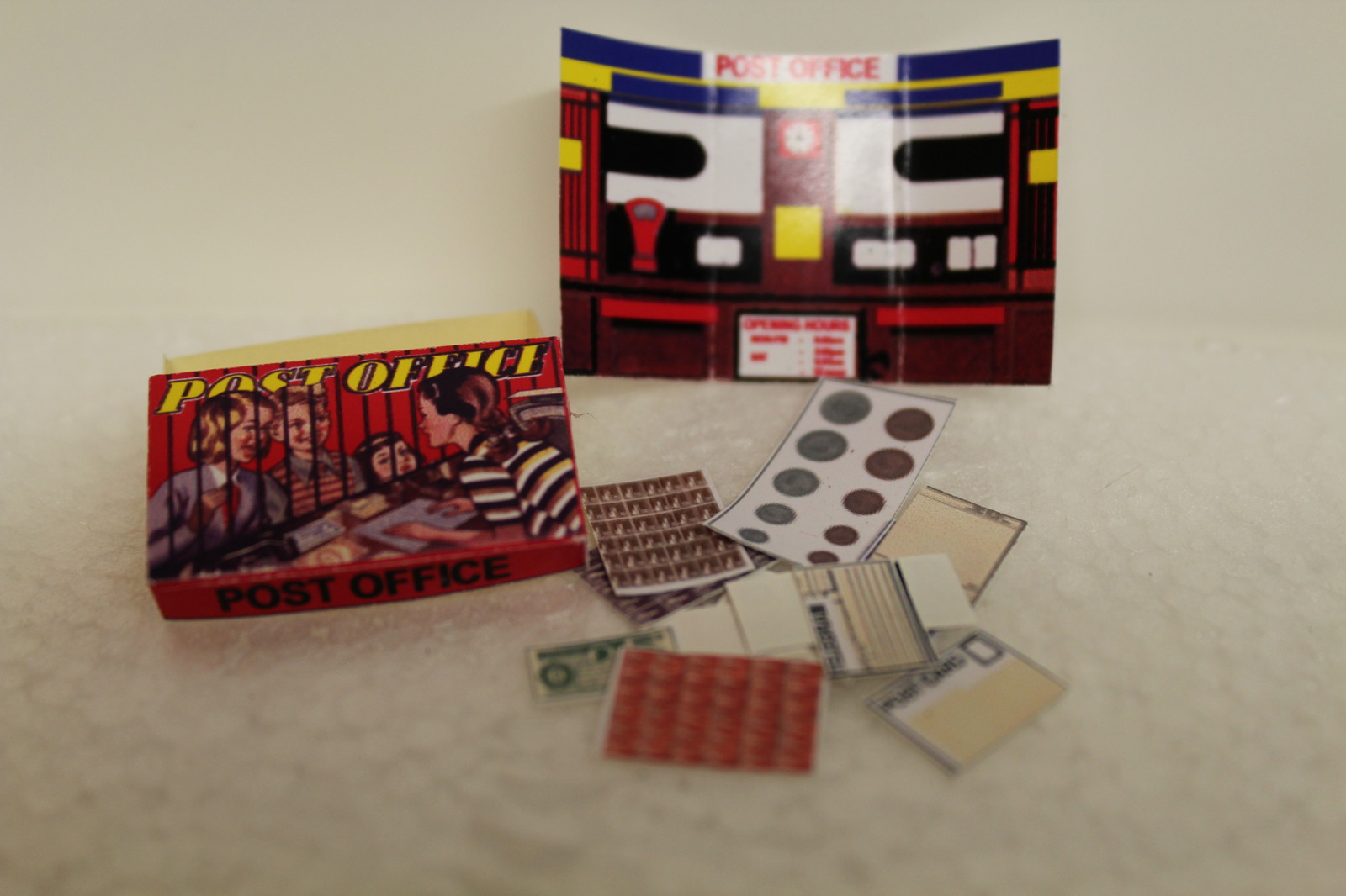 DOLLS HOUSE ( Handcrafted Boxed Post Office game | eBay