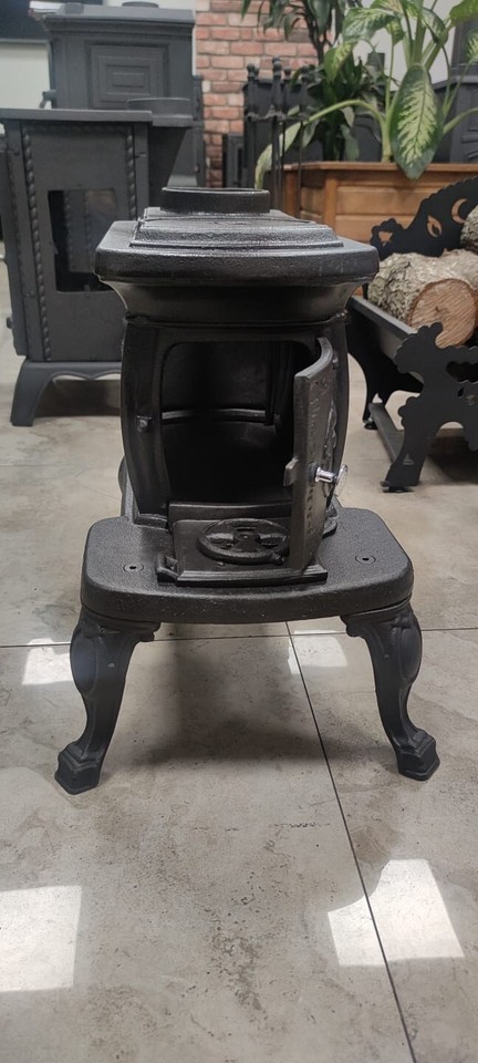 Woody Cast Stove Nostalgia, Wood Burning Stove, % 100 Cast Iron Stove ...