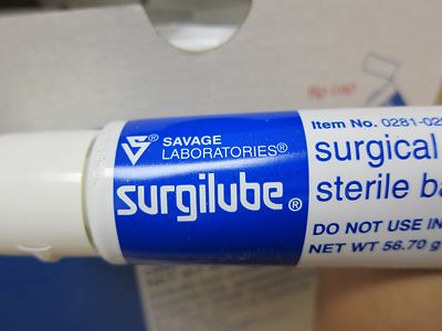 Surgilube surgical lubricant jelly sterile 2 oz | eBay