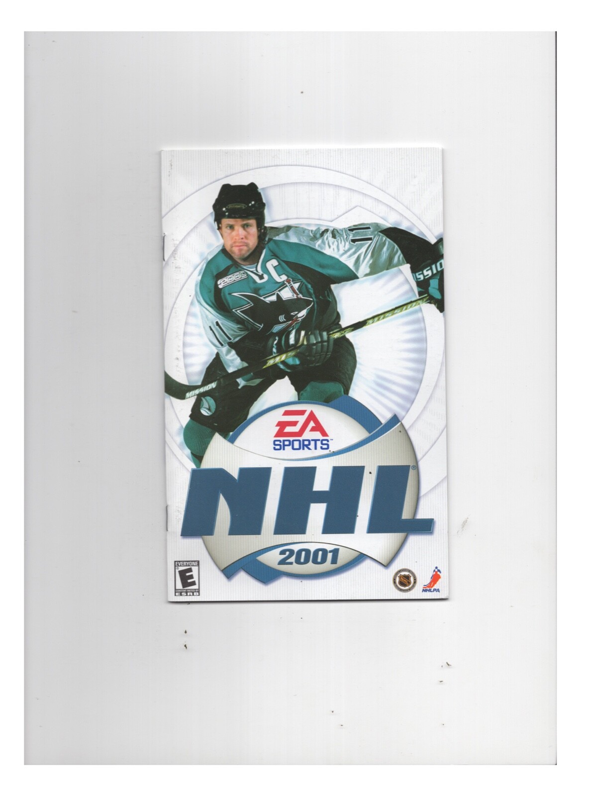 NHL 2001 PS2 MANUAL ONLY Authentic Booklet | eBay