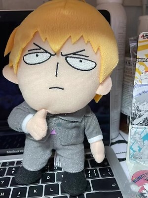 Mob Psycho 100 Reigen Arataka Kageyama Shigeo Plush Doll Stuffed Toy ...