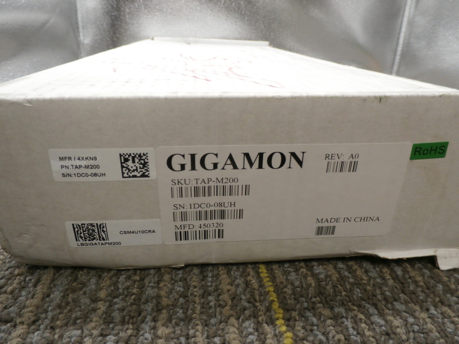 G-TAP M200 Gigamon 1/2U 4slot chassis for G Series passive fiber ...