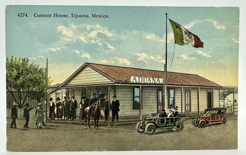 Custom House Tijuana Mexico Panama California Exposition Eno & Matteson ...