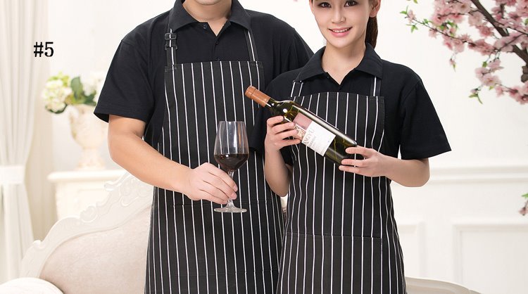 Womens Mens Cooking Chef Kitchen Restaurant Bib Apron Dress With 2 ...