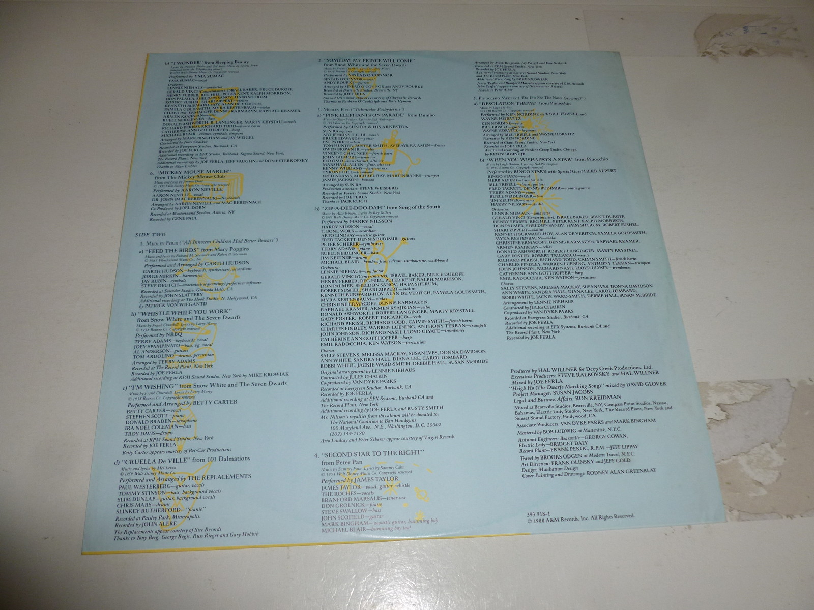 STAY AWAKE - Disney Film Music - 1988 USA 20-track Vinyl LP | eBay