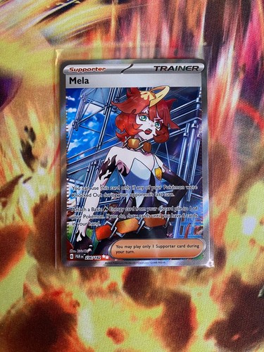 Mela 236/182 Paradox Rift Holo Ultra Rare Full Art Trainer Pokemon TCG ...