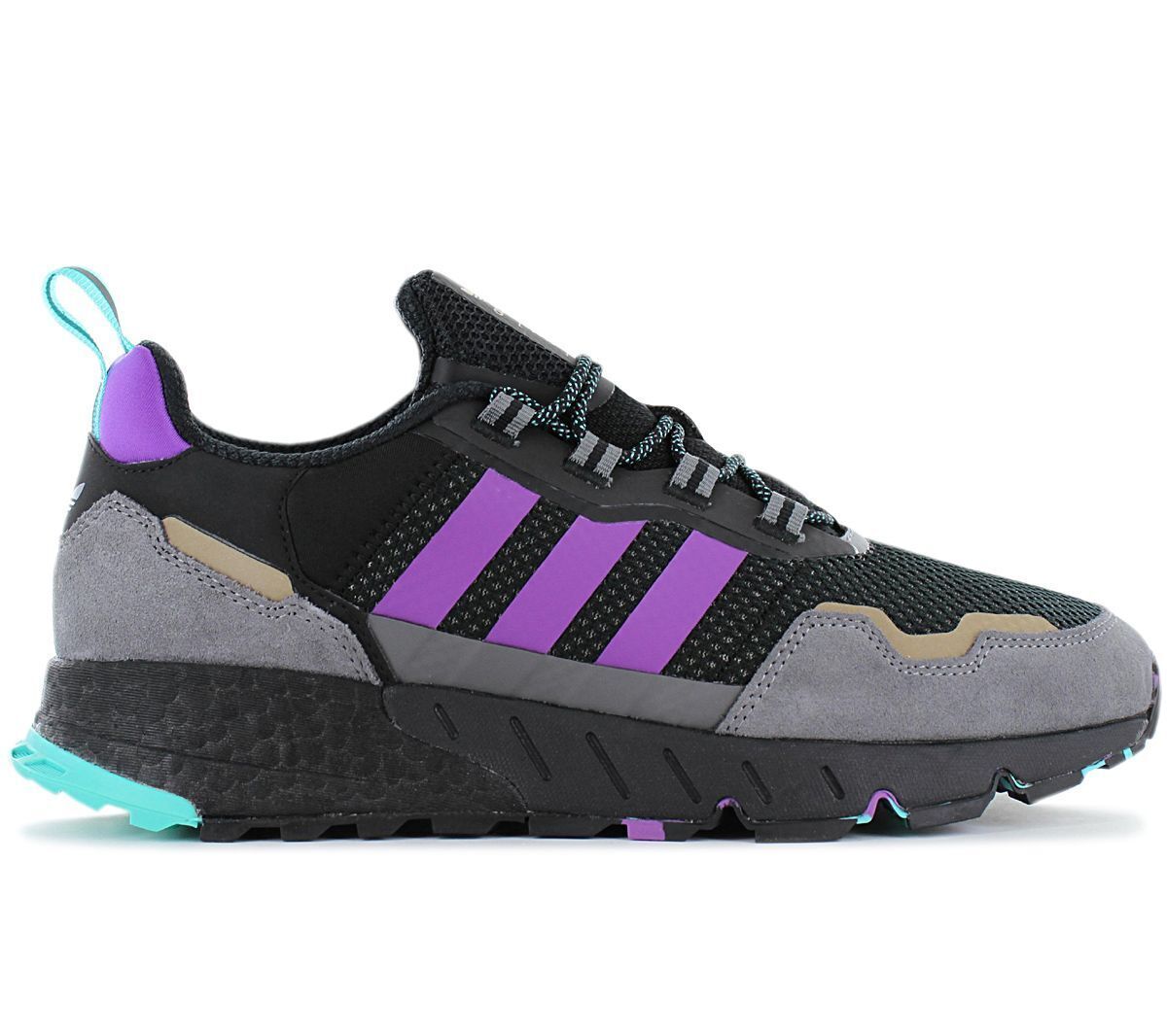 Size+UK+8.5+-+adidas+ZX+1K+BOOST+Black for sale online | eBay