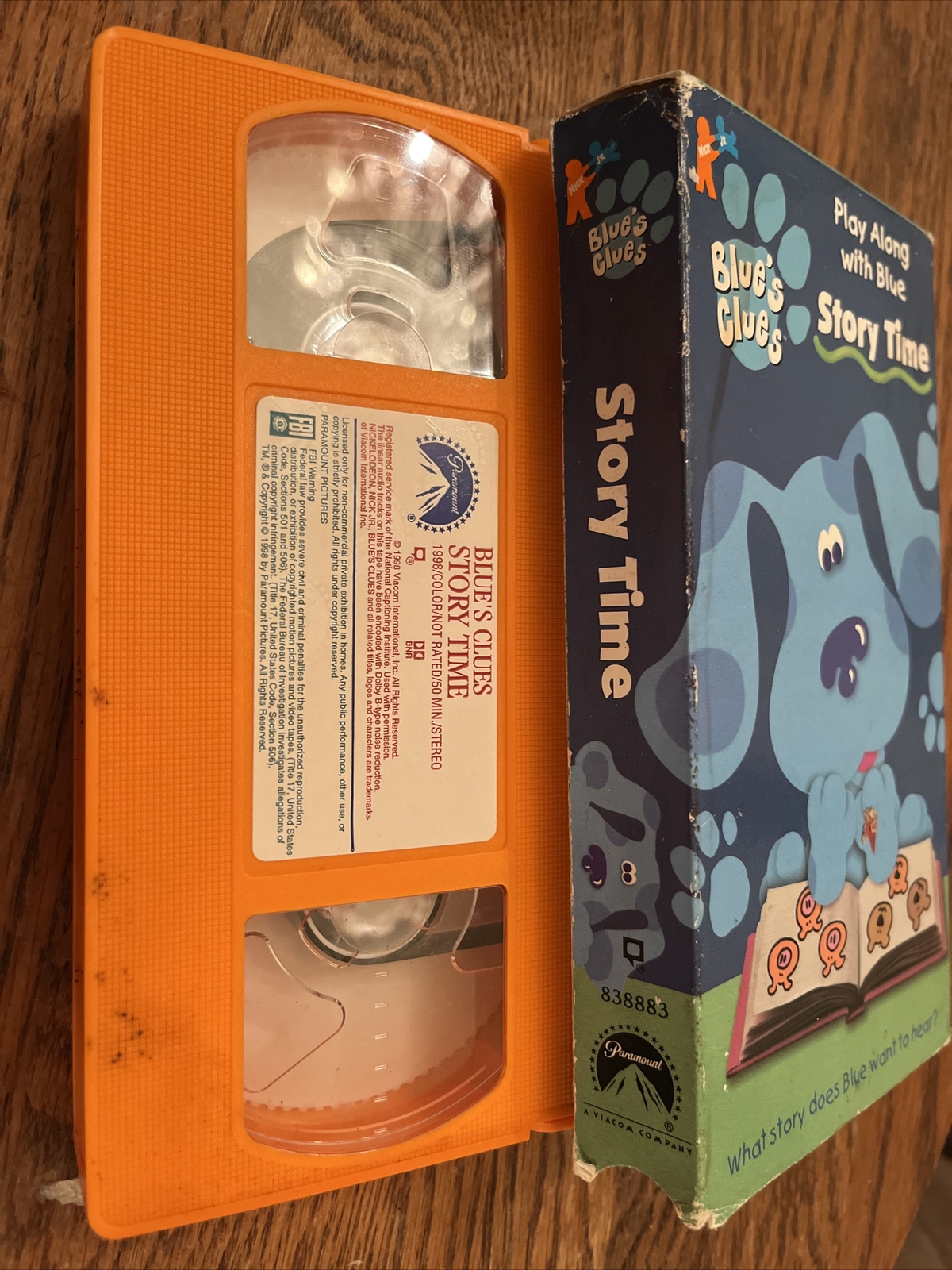 Blue's Clues - Story Time (VHS, 1998) Play | Grelly USA