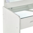 Dressing Table with LED Lighted Mirror Makeup Lady Dresser Desk Table ...