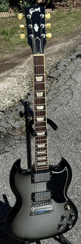 2014 Gibson Limited Edition SG Standard 61 Reissue Silverburst W/OHSC ...