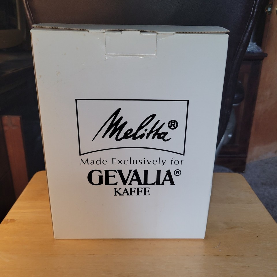 Melitta Gevalia Kaffe 4 Cup Coffee Maker Model BCM-4C in Black NEW IN ...