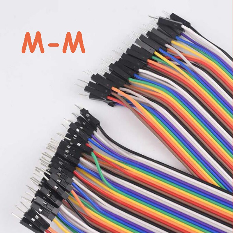40 Dupont Jump Wire M-F M-M F-F Jumper Breadboard Cable Lead Length ...