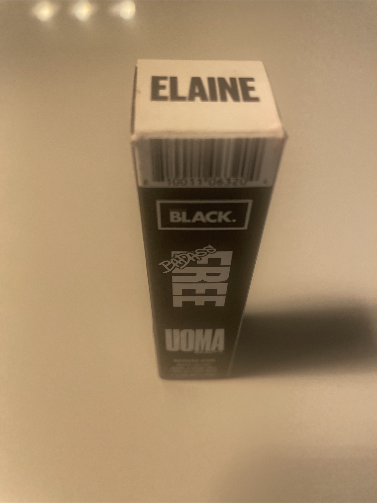 Uoma Beauty BadAss Icon Matte Lipstick Freedom Collection, shade Black ...