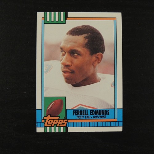 1990 Ferrell Edmunds Topps Card Miami Dolphins #322 | eBay