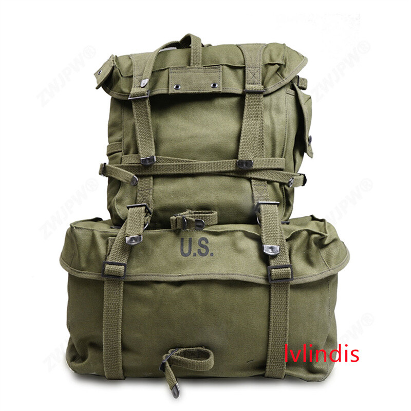 Replica US Army M1945 Backpack Large Capacity Outdoor Backpack ...